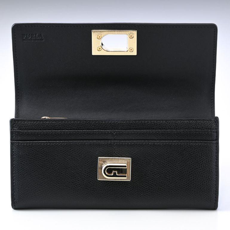 FURLA フルラ 長財布 レディース ターンロック ウォレット NERO FURLA フルラ 長財布 レディース ターンロック ウォレット NERO