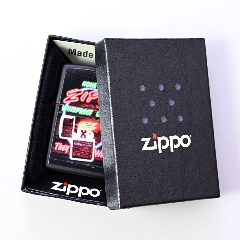 ZIPPO ジッポー ライター Neon Sign Design マットブラック系 48455 名入れ可有料 :z48455:Alevel(エイレベル)Yahoo!店 - 通販 - Yahoo ...