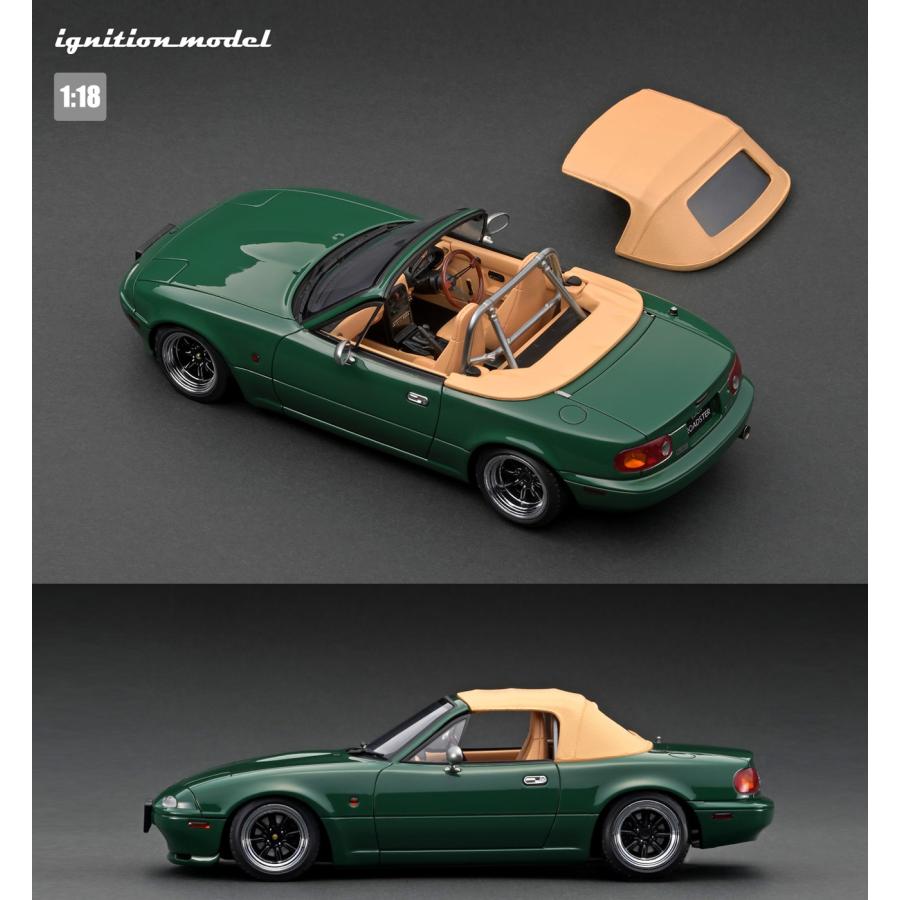 ignition model 4/24予約締切 model Eunos Roadster (NA) Green (1/18 Scale ...