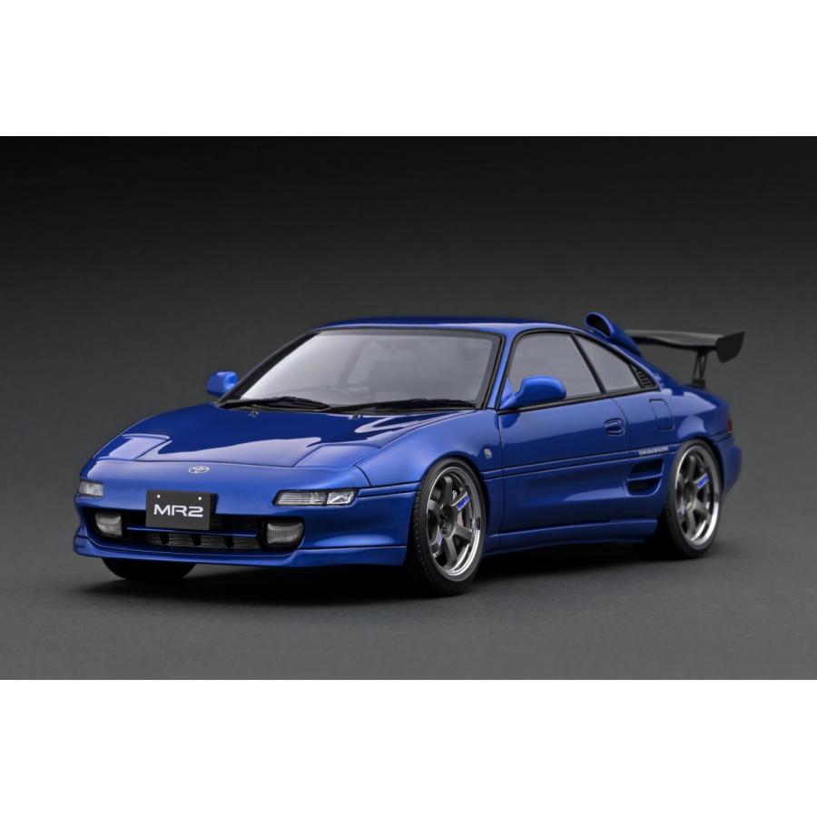 ignition model 5/14予約締切 model 1/18 Toyota MR2 (SW20) Blue Metallic ...