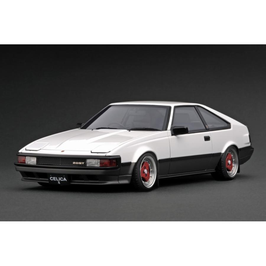 ignition model 11/21 予約締切 Toyota Celica XX 2800GT (A60) White/Gun Metallic (1/18 Scale) : Alex ...