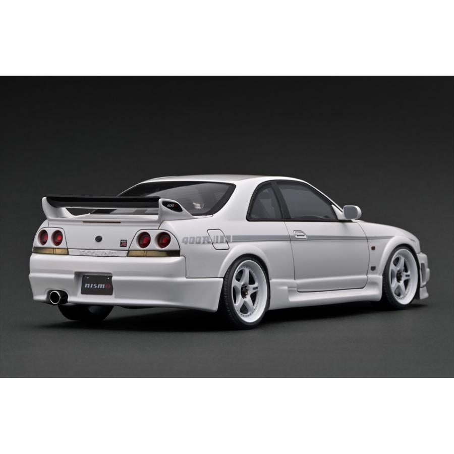 1/27 予約締切 ignition model NISMO 400R (BCNR33) White (1/18 Scale) : ig3653 : Alex-Kyowa Yahoo ...