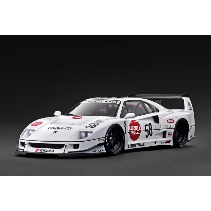 ignition model 11/30 予約締切 LB-WORKS 40 White (1/18 Scale) : Alex-Kyowa ...