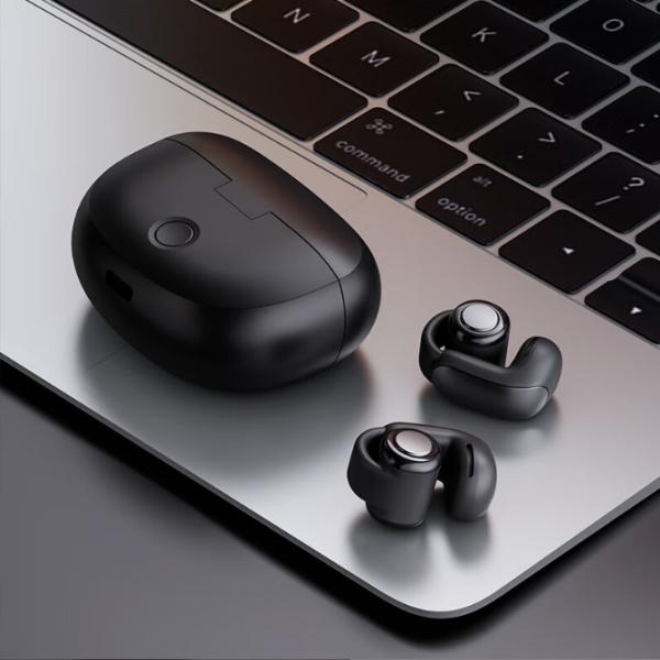 ワイヤレスイヤホン Bluetooth5.4 イヤホン イヤーカフ型 Hi-Fi高音質 自動ペアリング 柔らかい オープンイヤー CVC8.0ノイズキャンセリング IPX6防水 最新型 ...