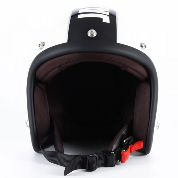 72JAM ジェットヘルメット&シールドセット F.B.I. - ホワイト フリーサイズ:57-60cm未満 +開閉式シールド JCBN-04 JJ-02 : アレグレット 手袋 マフラー ...