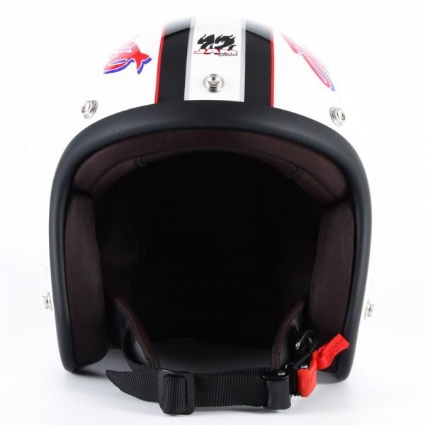 72JAM ジェットヘルメット&シールドセット J&A - ホワイト フリーサイズ:57-60cm未満 +開閉式シールド JCBN-03 JJ-05 : アレグレット 手袋 マフラー 財布 ...