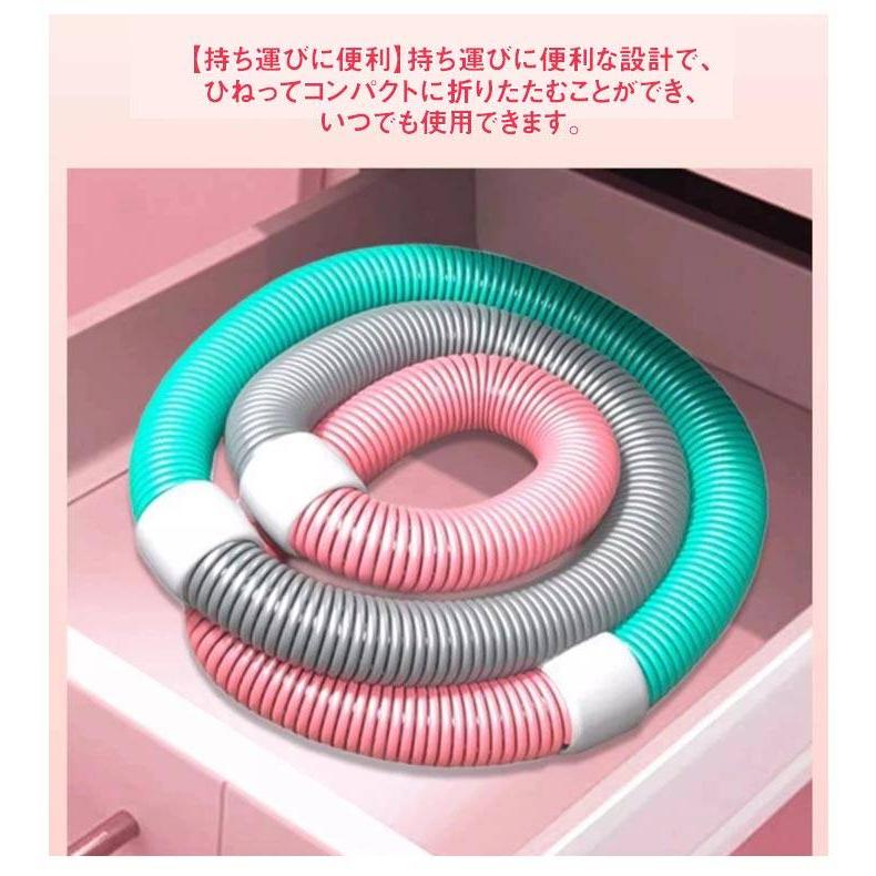ウエスト PVC フラフープ ソフトスプリング コンパクト ダイエット器具 重たいフラフープ エクササイズグッズ 有酸素運動 ポータブル ...