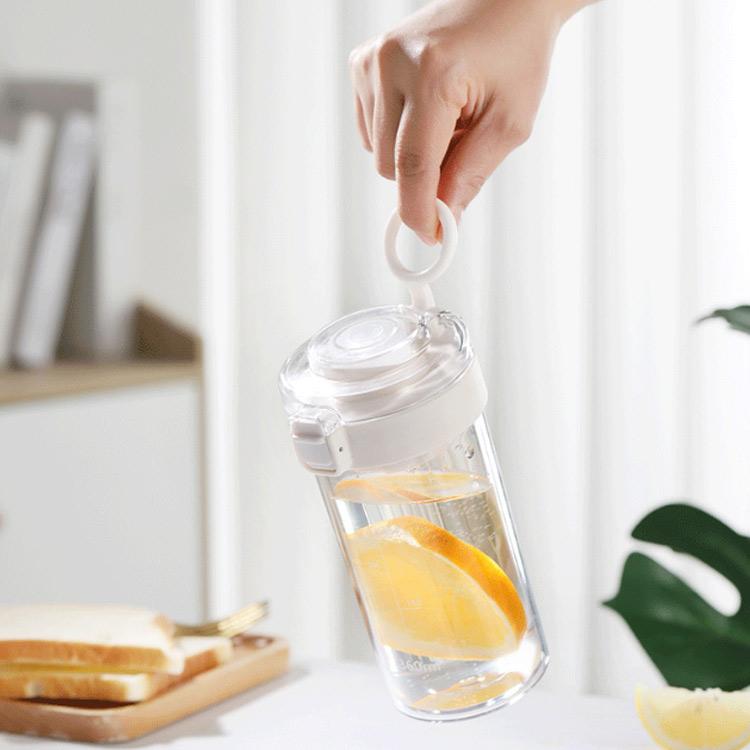 茶こし付き 大容量 2容量選べる ウォーターボトル 直飲み水筒 360ml 耐冷耐熱 通学 500ml ワンタッチオープン 目盛り付き クリアボトル : モードアリス - 通販 - Yahoo ...