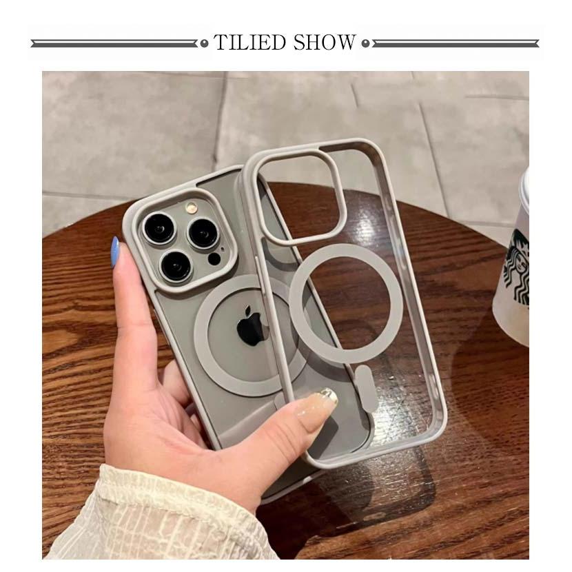 iPhone13 透明 ケース iPhone14 iPhone16 iPhone16plus 16 ワイヤレス充電対応 アイフォン16 iPh : モードアリス - 通販 - Yahoo!ショッピング