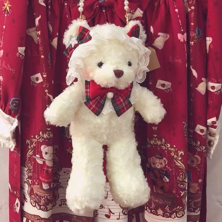 ポシェット テディベアバッグ ショルダーバッグ 可愛い ぬいぐるみ