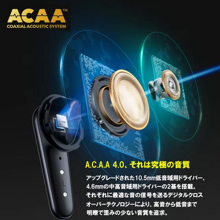 Soundcore（Anker） 【18ヶ月保証 即納在庫品】 アンカー ワイヤレスイヤホン リバティ4 プロ 長時間再生 短時間充電 ...
