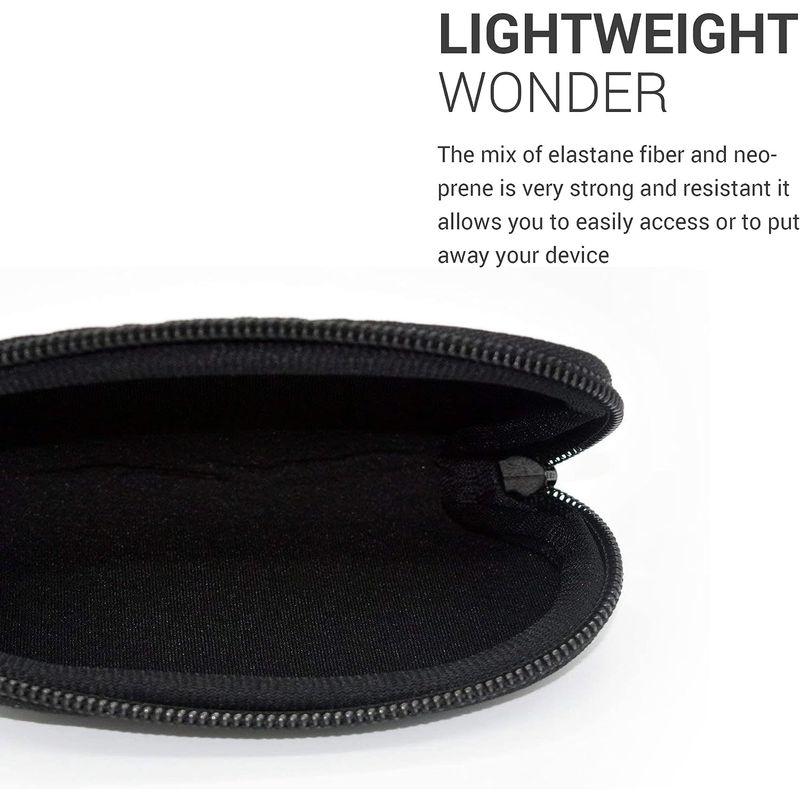 kwmobile 対応: Apple Magic Mouse 1 / 2 ケース - マウスケース 無線マウス ジッパー付き ネオプレン マ ...