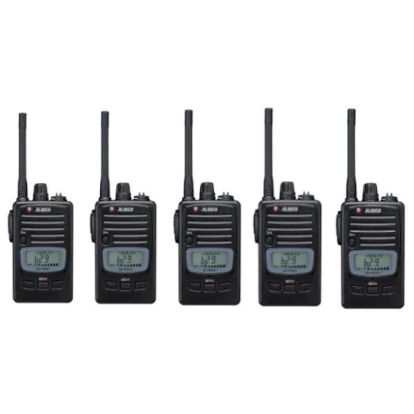 ALINCO 生産終了品 アルインコ 特定小電力トランシーバー DJ-P221M+EME-654MA 5台セット 47ch 中継対応 防浸型 : アルインコトランシーバー専門店 - 通販 ...