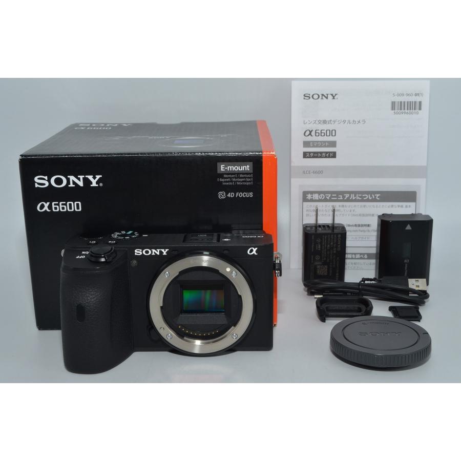 ★新品級★ SONY ソニー α6600 ボディ [ILCE-6600] : 1587 : グローバルカメラ - 通販 - Yahoo!ショッピング