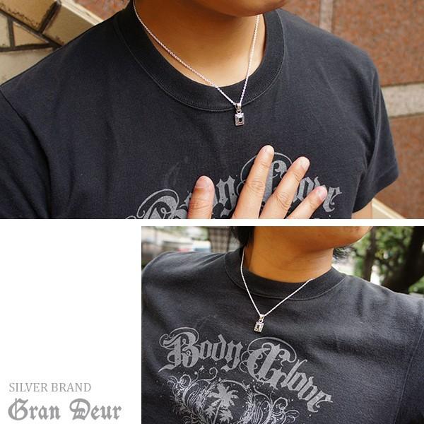 GRAN DEUR ペンダントヘッド メンズ シルバー オブロング ブルートパーズ ガーネット ブランド ネックレストップ チェーンなし プレゼント :GD-V840:Alize アリゼ ...