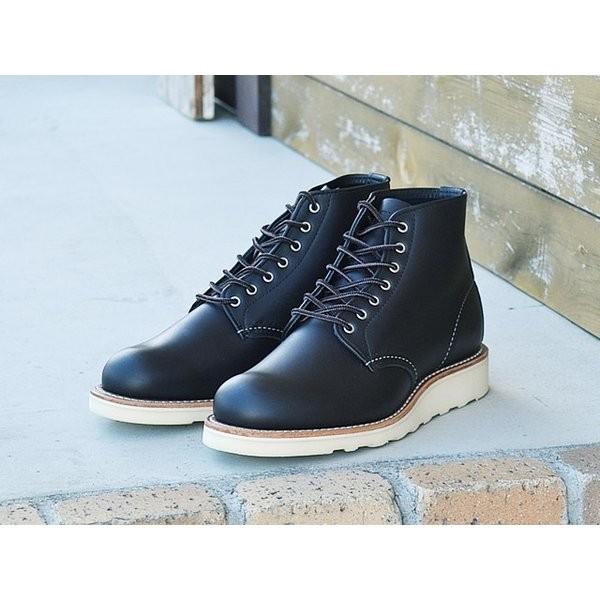 RED WING SHOES レッドウィング レディース 3450 WOMEN'S 6インチ ラウンドトゥ Black"Boundary ...