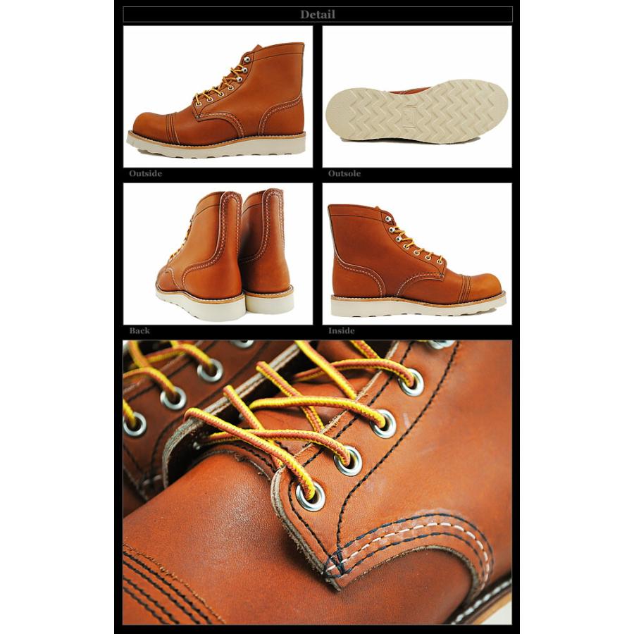 RED WING SHOES レッドウィング Style No.8089 IRON RANGER アイアン レンジャー トラクショントレッド ...