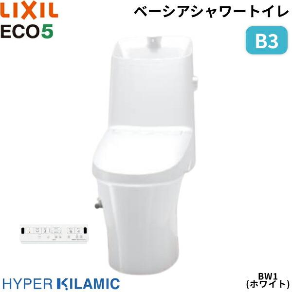 LIXIL BC-B30S-DT-B383 BW1限定 リクシル LIXIL/INAX ベーシアシャワートイレ一体型便器 B3 フチレス ECO5 床排水芯200mm対応 一般地・手洗付 送料 ...