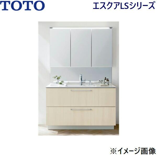 TOTO LDSLA120BCGHN2H+LPLA120BMG1Gほか1点 エスクアLS 洗面化粧台セット02 セット間口1200mm 送料無料 : みずらいふ - 通販 - Yahoo!ショッピング