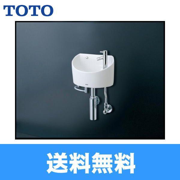 TOTO TOTO壁掛手洗器 丸形 立水栓・壁給水・床排水 LSH90BASN 送料無料 : みずらいふ - 通販 - Yahoo!ショッピング