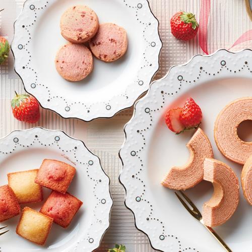 あまおう苺 バウムクーヘン フィナンシェ【送料無料】 スイーツ クッキー 焼き菓子 詰め合わせ お菓子 お祝い 内祝い 結婚 出産 FAO ...