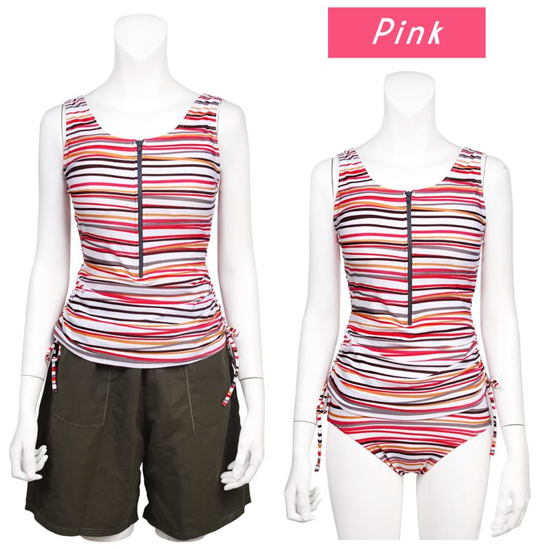 アウトレットセール 】 レディース 体型補正 体型カバー 大きいサイズ フィットネス 水着 ワンピース ミセス ママ パンツ セット 8L ...