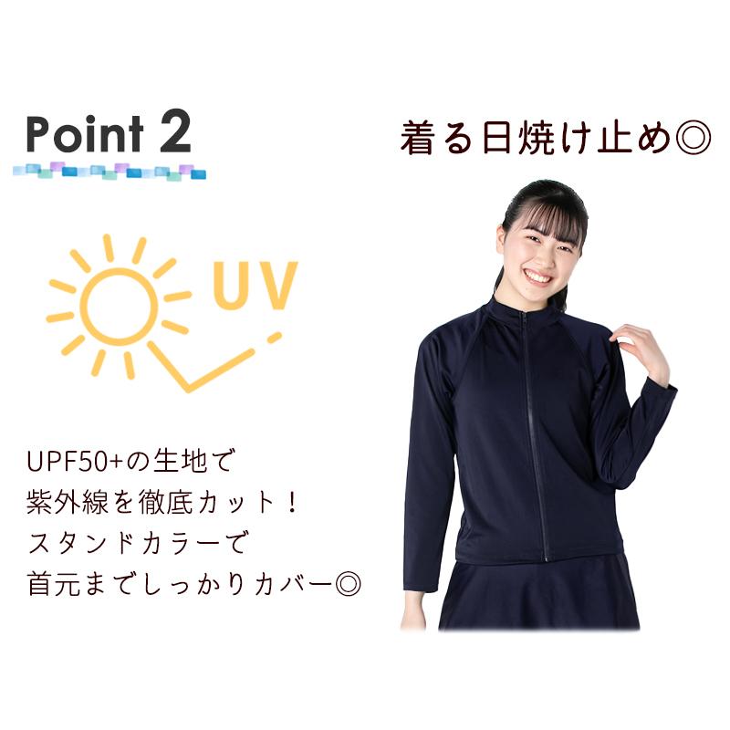 UPF50+ ラッシュガード スクール 水着 ジュニア 女の子 140 150 160 170 スクール水着 学校 スイミング プール 体型カバー キッズ 小学生 中学生 高校生 : alla ...