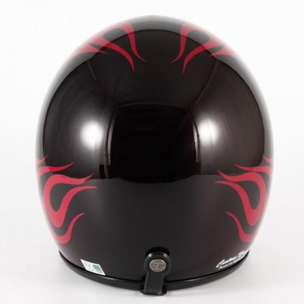 72JAM ジェットヘルメット&シールドセット BURNS - レッド フリーサイズ:57-60cm未満 +開閉式シールド APS-03 : jcp01aps03set : ハンドルキング ...