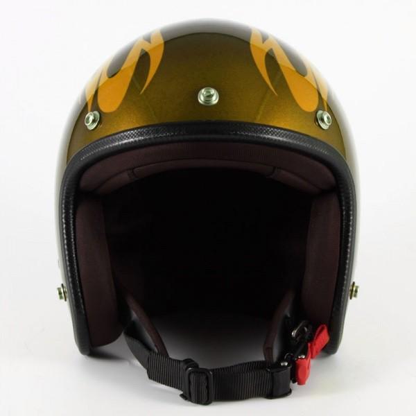 72JAM ジェットヘルメット&シールドセット BURNS - イエロー フリーサイズ:57-60cm未満 +開閉式シールド APS-02 : ハンドルキング - 通販 - Yahoo!ショッピング