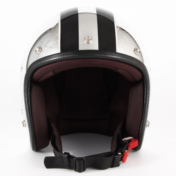 72JAM ジェットヘルメット&シールドセット CHROMES TWIN STAR - メッキ フリーサイズ:57-60cm未満 +開閉式シールド APS-02 : ハンドルキング - 通販 ...