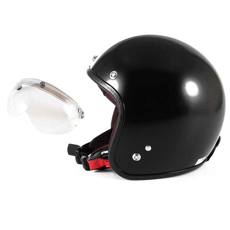 72JAM ジェットヘルメット&シールドセット マットブラック Lサイズ：60-62cm未満 +開閉式シールド APS-02 JPBH-1L :jpbh1laps02set:ハンドルキング ...