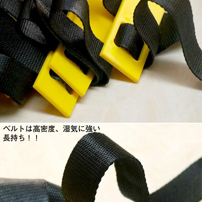 トレーニングラダー ラダー トレーニング サッカー フットサル バスケット 野球 陸上 敏捷性 瞬発力 持ち運び 軽量 初心者 収納袋 3m 6枚 : Allen Crystal - 通販 ...