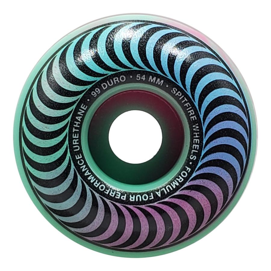 SPITFIRE WHEELS スピットファイア F4 99 CLASSICS PNK/TEL SWL 54mm U6052-C01S01 スケートボード ウイール : アーリーウープ ...