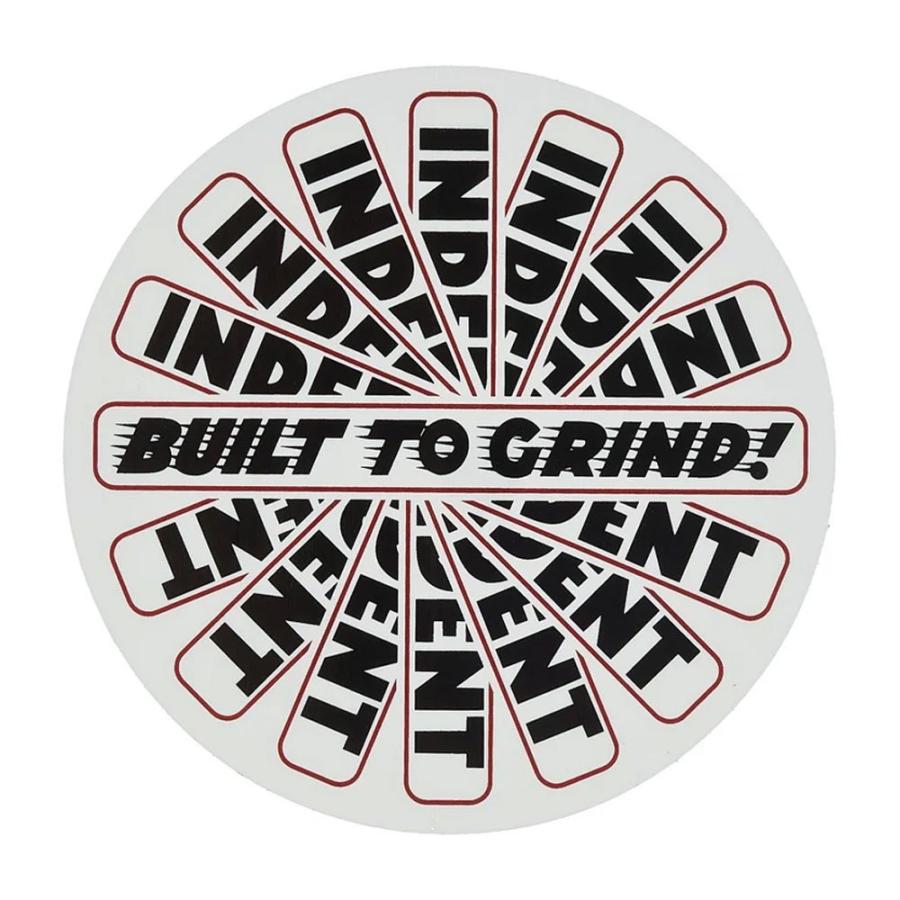 INDEPENDENT インディペンデント BTG SPEED REVOLVE STICKER 4” (WHITE) ステッカー : アーリーウープ - 通販 - Yahoo!ショッピング