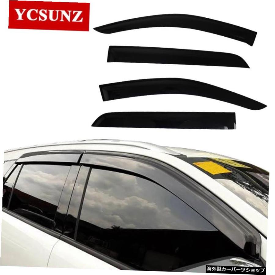 フォードエベレストの車の窓のバイザーデフレクターガード201620172018 2019 Car Window Visor ...