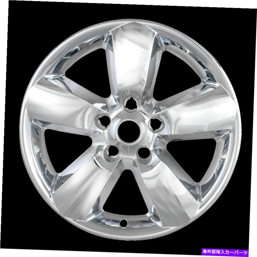 クロームカバー （1）20 "クロムホイールカバースキンライナーキャップフィット2013-2021 Dodge Ram 1500 361x ...
