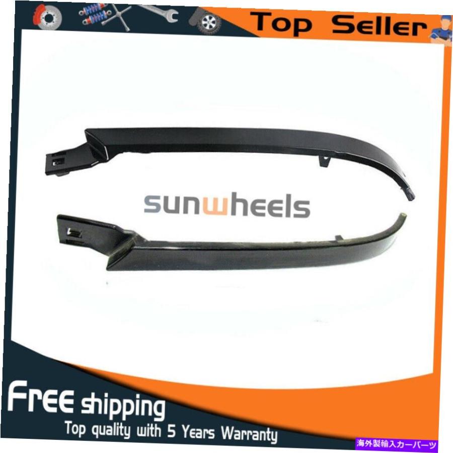 trim panel 右 +左ヘッドライトフィラーパネルモールディングトリムベンツML320 ML350 ML430 Right +Left ...