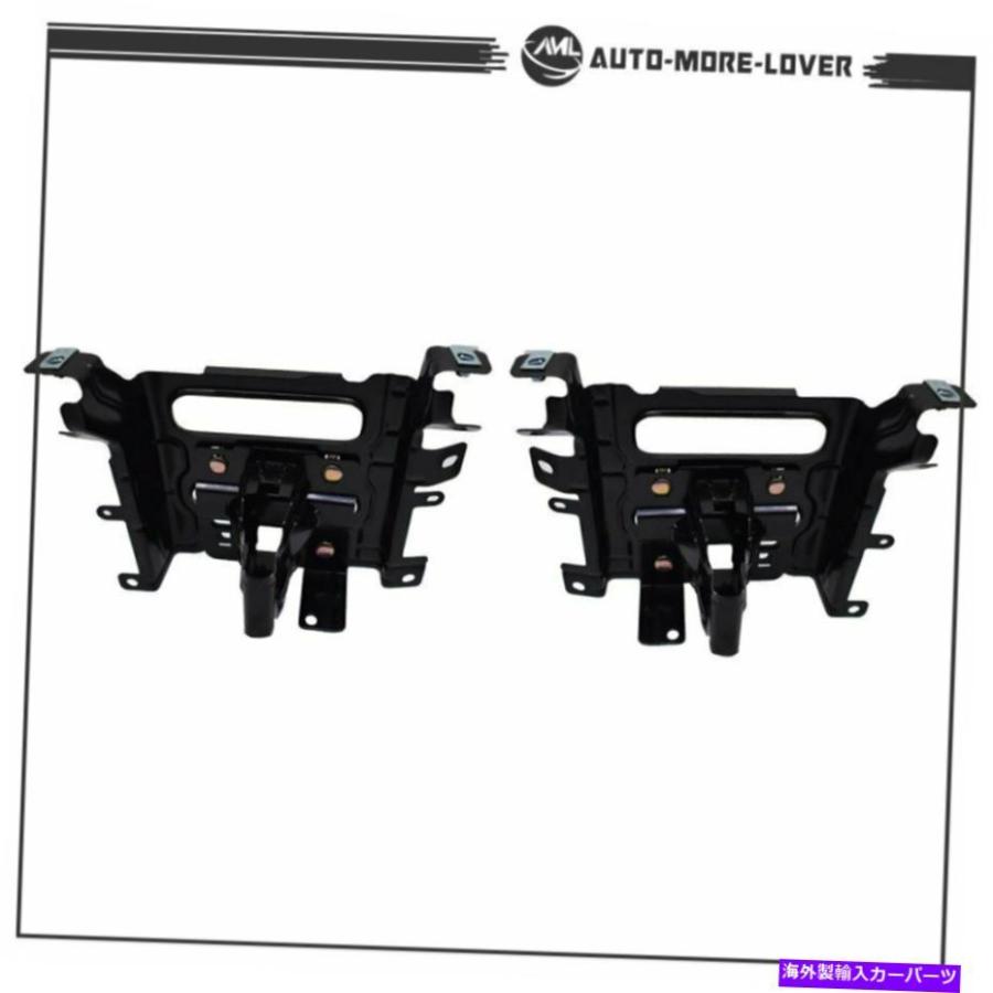 Bumper Bracket フロントバンパーブラケットキット右+左2013年から2017年ダッジラム1500 68232485AAのために ...