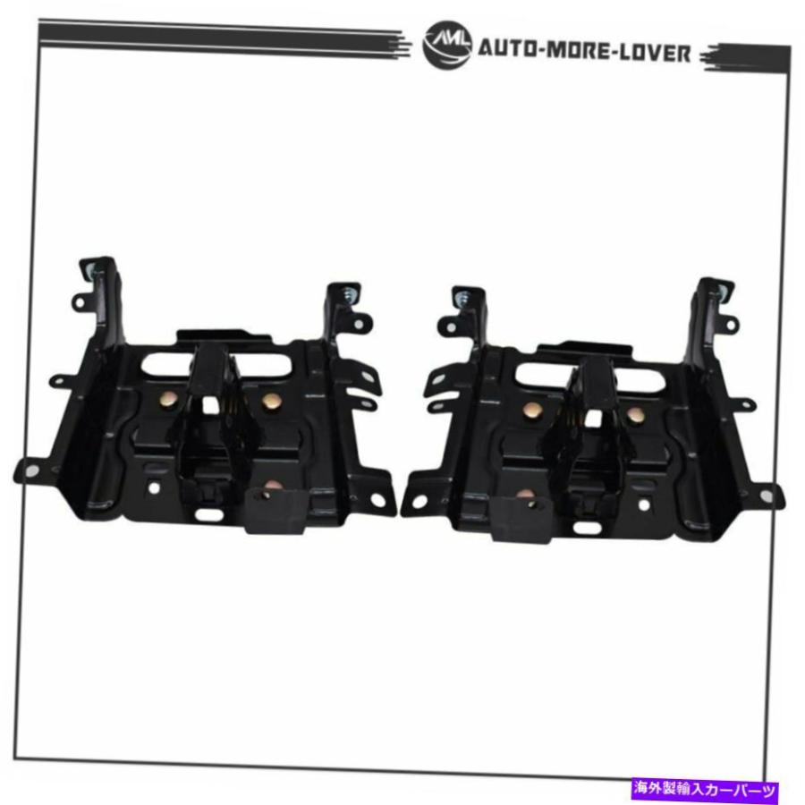 Bumper Bracket フロントバンパーブラケットキット右+左2013年から2017年ダッジラム1500 68232485AAのために ...