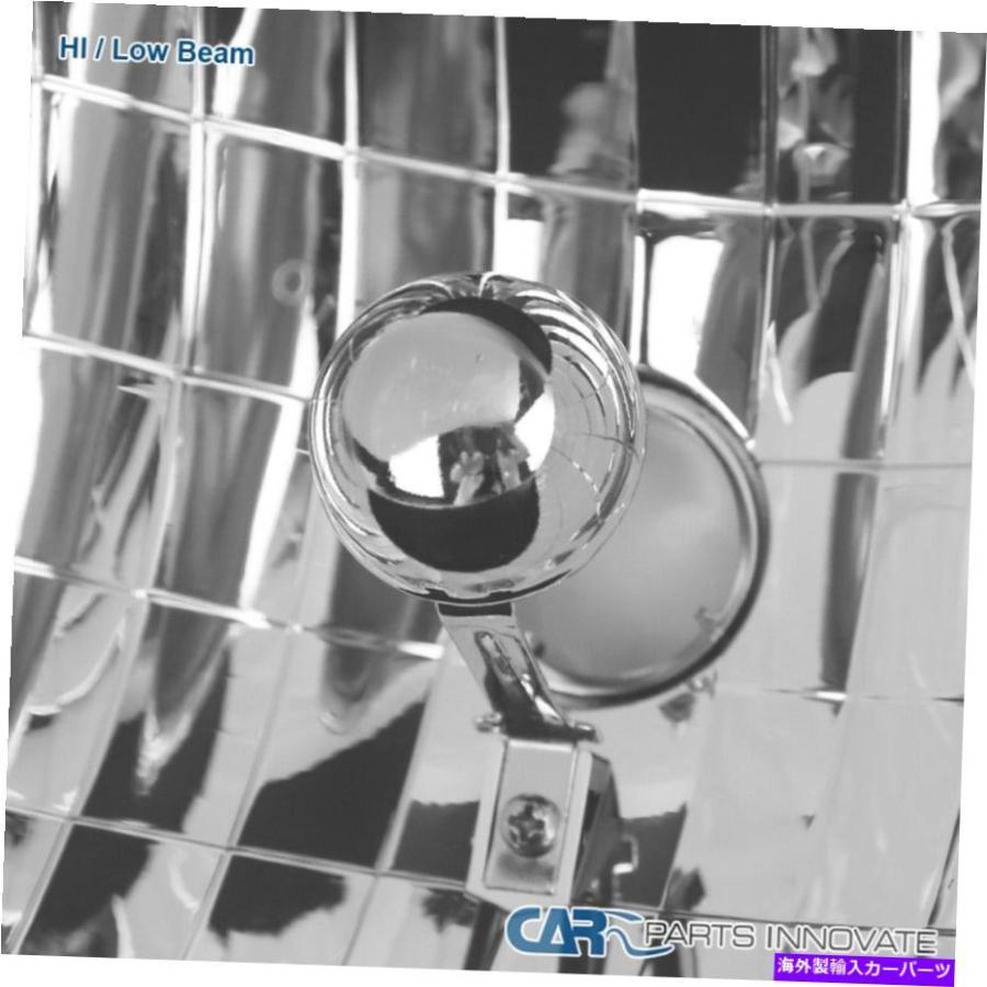 USヘッドライト Ford 92-07 E150 E250 E350 E540 Econoline Van LEDストリップブラックヘッドランプペア For Econoli : アリエ ...