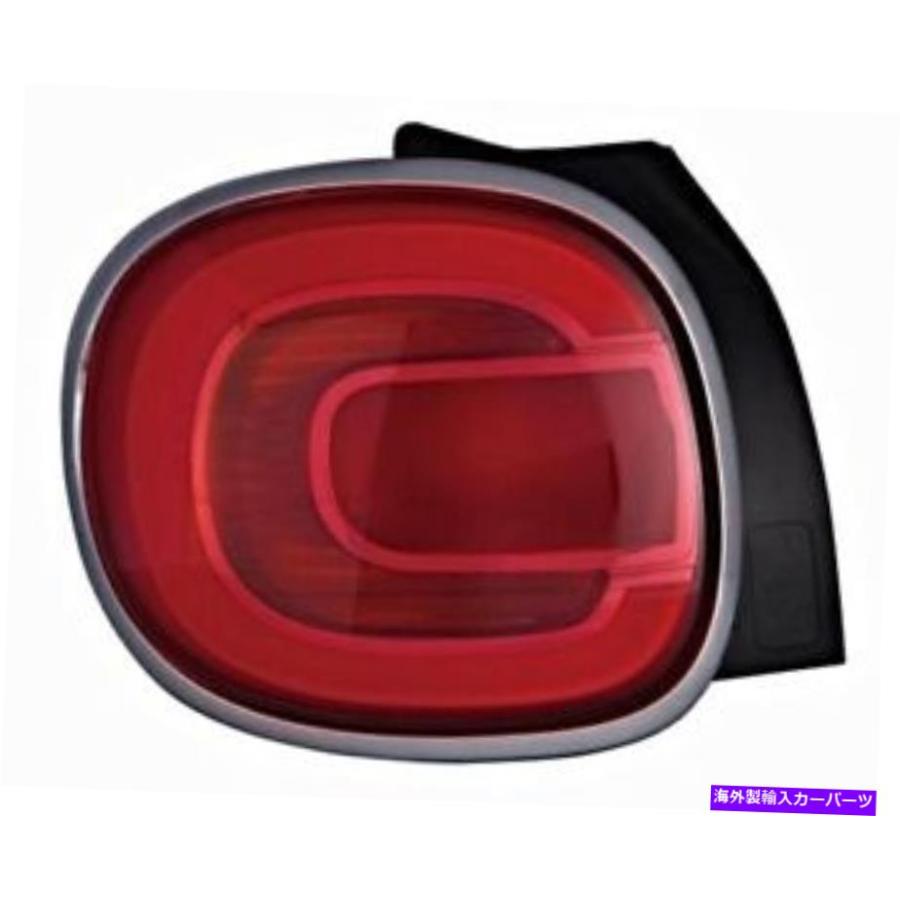 USテールライト Depo RH LEDテールライトリアランプはフィアット500Lハッチバック2012- DEPO LED Tail ...