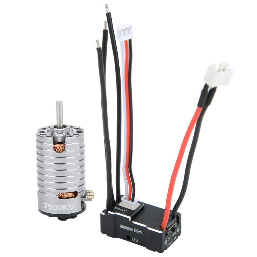 【並行輸入品】VGEBY Motor ESCセット 金属製 1410 リモートコントロールクローラー ブラシレスモーター 18A ESC RCス : ALL IN ONE - 通販 ...