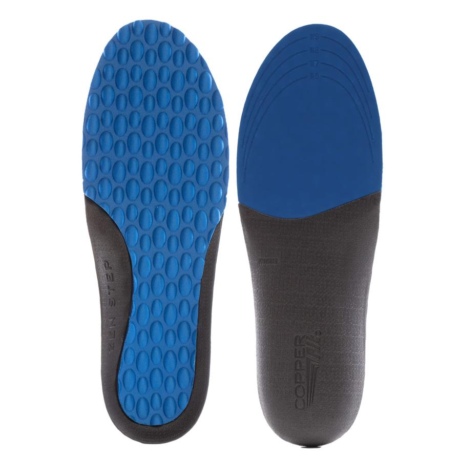 【並行輸入品】Copper Fit メンズ Zen Step Comfort インソール サイズ8 14 Copper Men's Ze ...