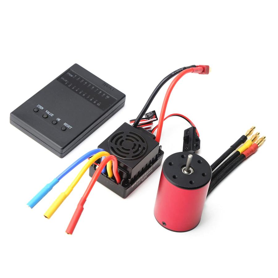GoolRC 3650 4300KV ブラシレスモーター 60A ブラシレス ESC 電子速度コントローラー 5.8V 3A BE 並行輸入品 : ALL IN ONE - 通販 ...