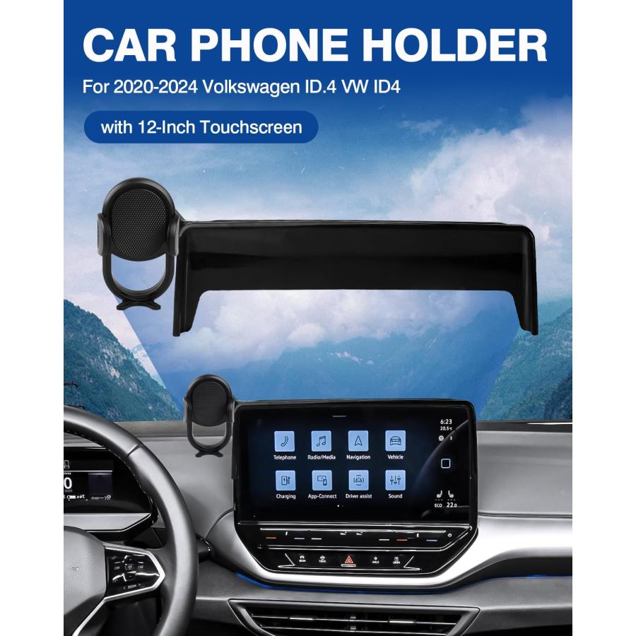 【並行輸入品】Autorder 自動車電話ホルダー 2020 2024 Volkswagen ID.4 VW ID4 アクセサリー 電話マウント : ALL IN ONE - 通販 ...
