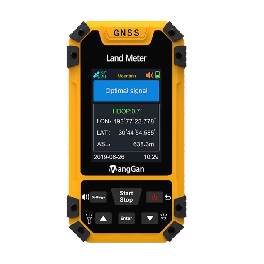 【並行輸入品】土地測量装置、ハンドヘルドGPS土地計、プロフェッショナルGNSSレシーバー測量ツール、傾斜距離/面積測定用カラースクリーン付き : ALL IN ONE - 通販 ...