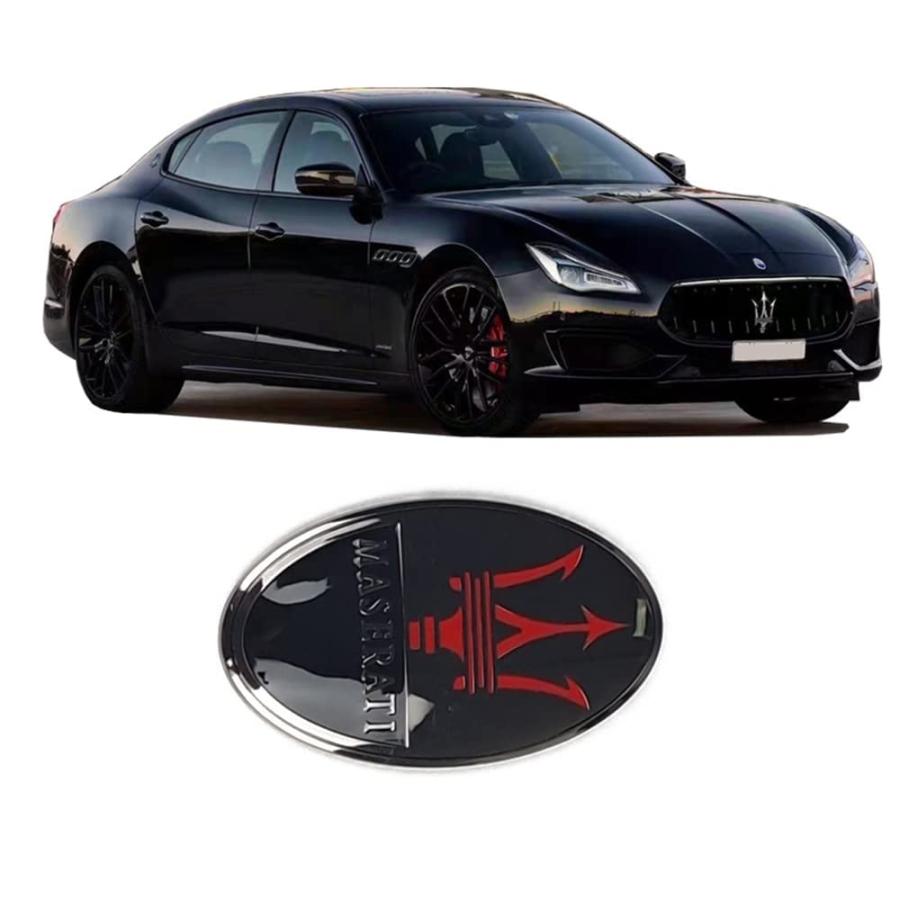 【並行輸入品】Car Grille Emblem Sticker for Maserati Quattroporte GTS Granluss ...