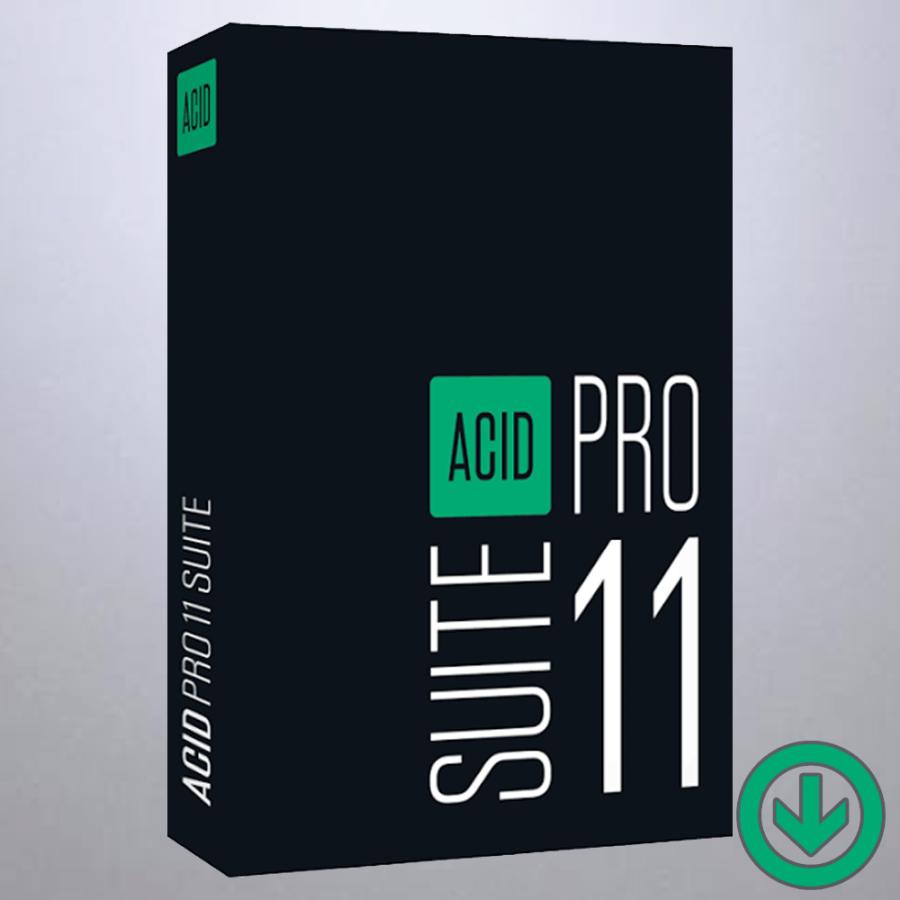 ACID Pro 11 Suite【ダウンロード版】/ MAGIX 社のフラグシップ DAW である 新バージョンの最上位版 : ALL ...