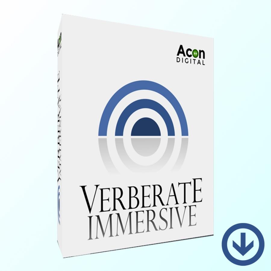 Acon Digital: Verberate Immersive 2 VSTプラグイン【ダウンロード版】/ 本物の音響空間を卓越した ...