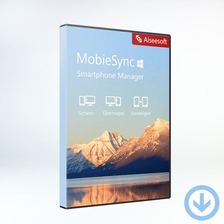 Aiseesoft MobieSync (1年/1台版) [ダウンロード版] / iOS & Androidに対応したスマホデータ管理ソフト ...